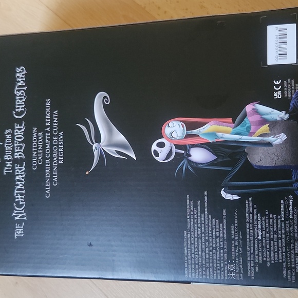 Wall Decor | Disneys Tim Burtons Nightmare Before Christmas Countdown ...